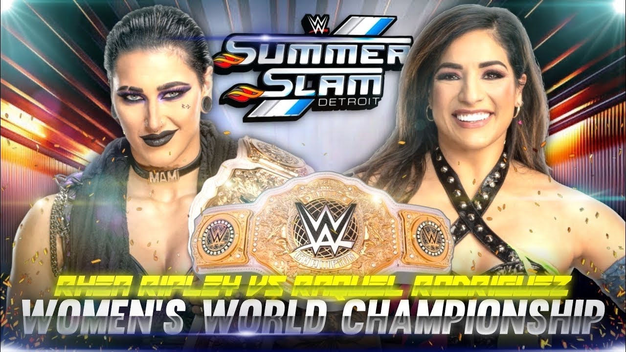 Women's World Championship Rhea Ripley (c) vs. Raquel Rodriguez - YouTube