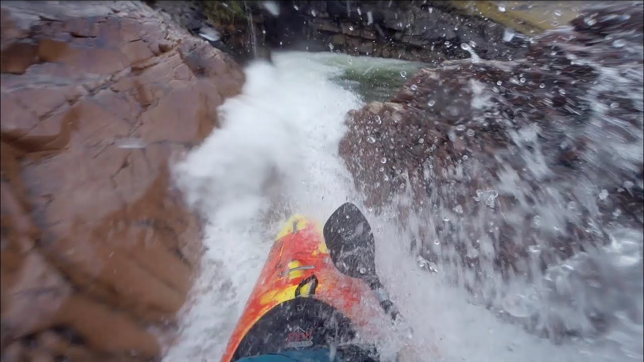 Whitewater kayaking in Glen Etive, Scotland - YouTube