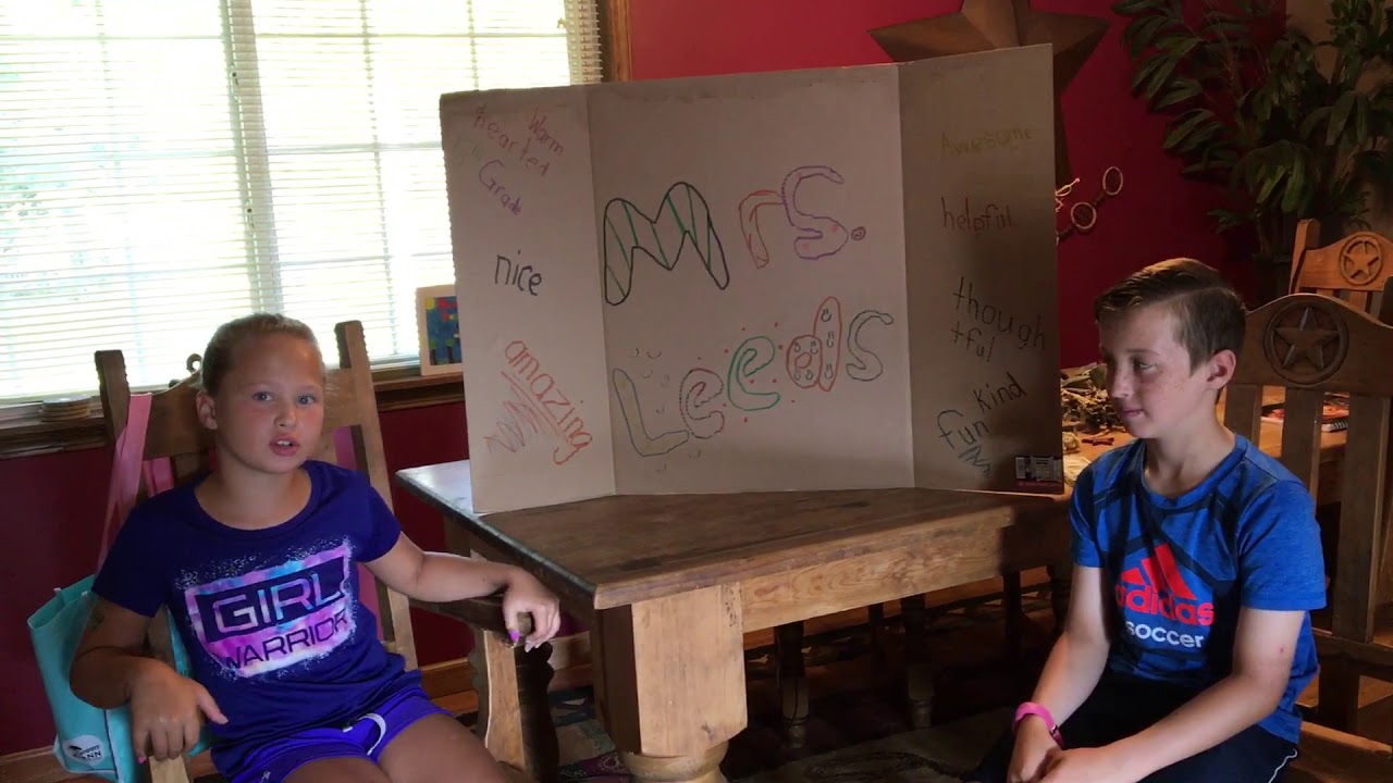 Mrs. Leeds is the best! - YouTube