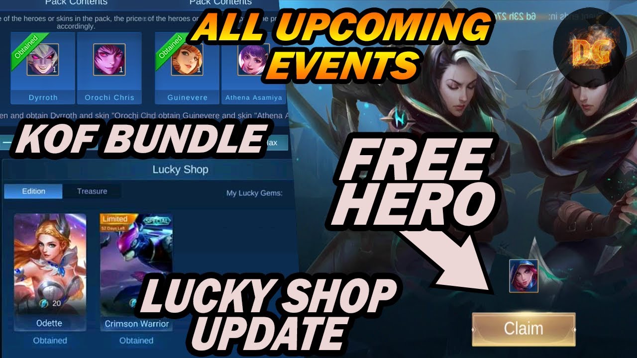 ALL UPCOMING EVENTS in Mobile Legends - YouTube