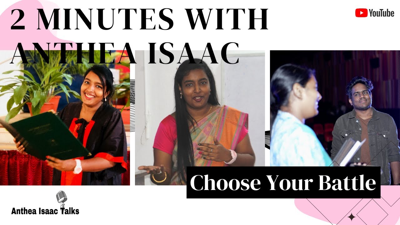 2 Minutes with Anthea Isaac - "Choose Your Battle" - YouTube