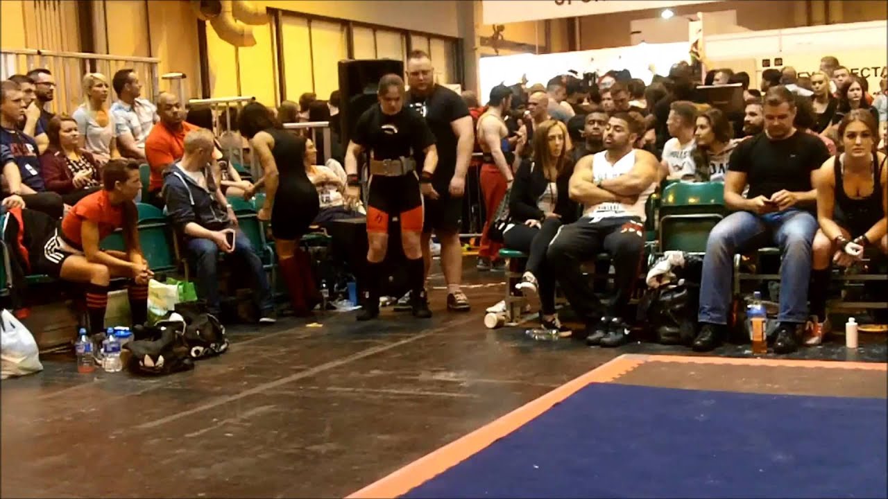 Kernow Gym Sponsored Athlete BPU BodyPower 2015 Hardcore Holly - YouTube