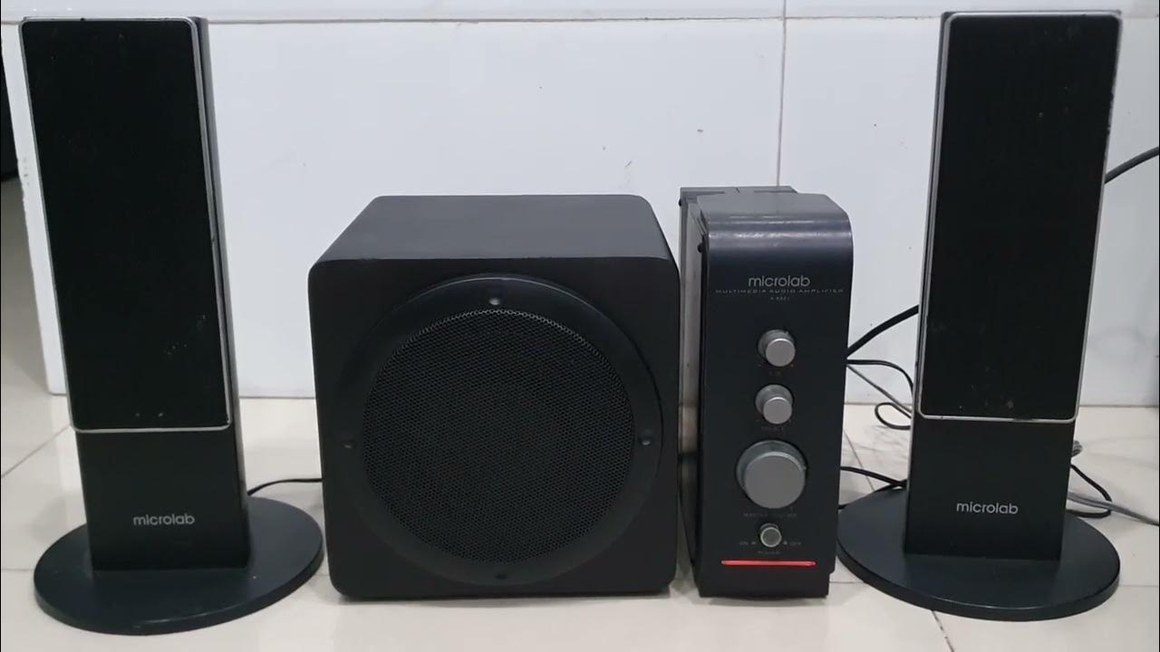 (Đã bán) Loa vi tính Microlab A6321 đã qua sử dụng - YouTube