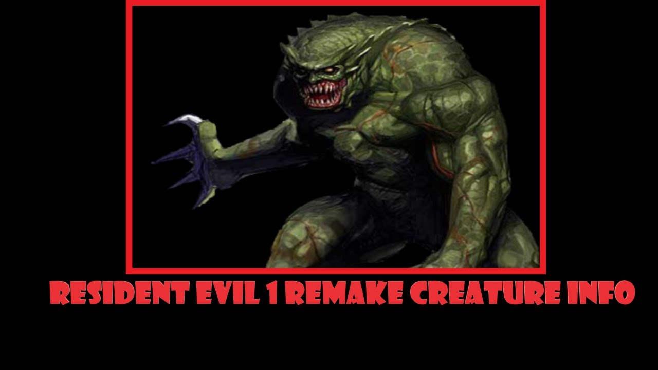 Resident Evil 1 Remake hunter alpha info - YouTube