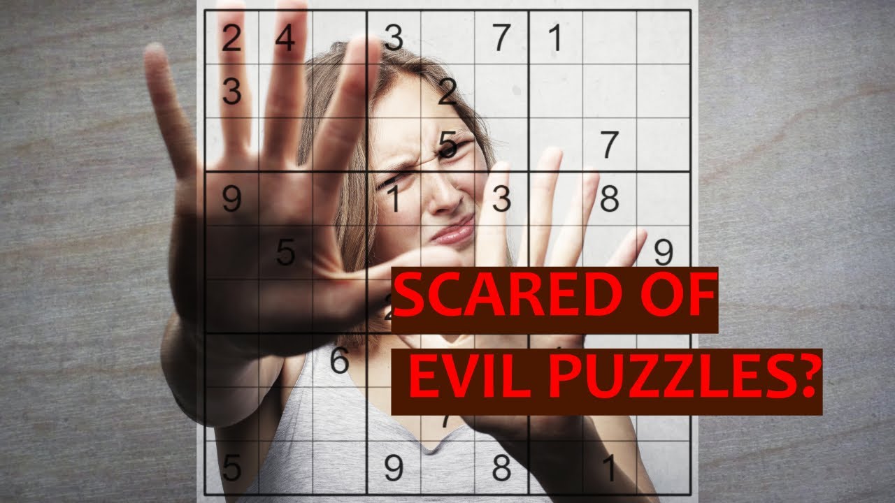 STILL scared of evil sudoku puzzles? Don't be! - YouTube