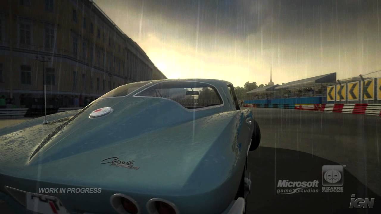 Project Gotham Racing 4 Xbox 360 Gameplay - PGR 4 Rainy Race - YouTube
