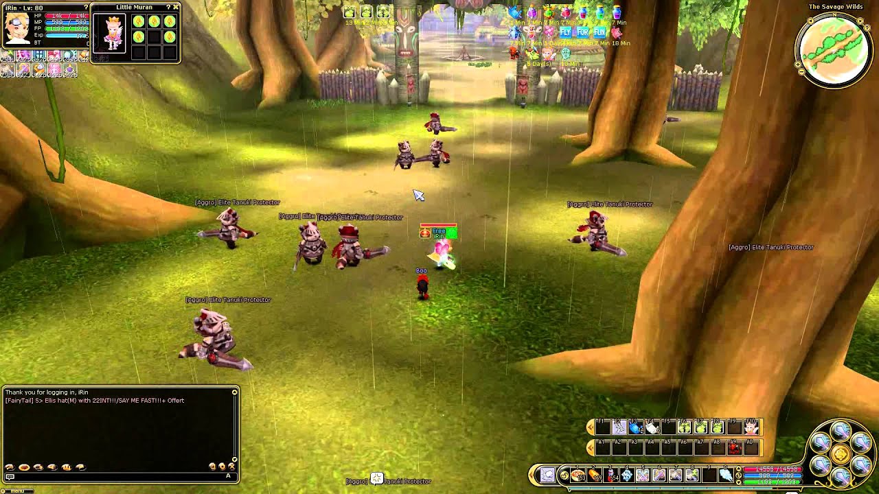 Horizon Flyff Savage Wild Solo Run 80-M Blade ( Full Str ) - YouTube