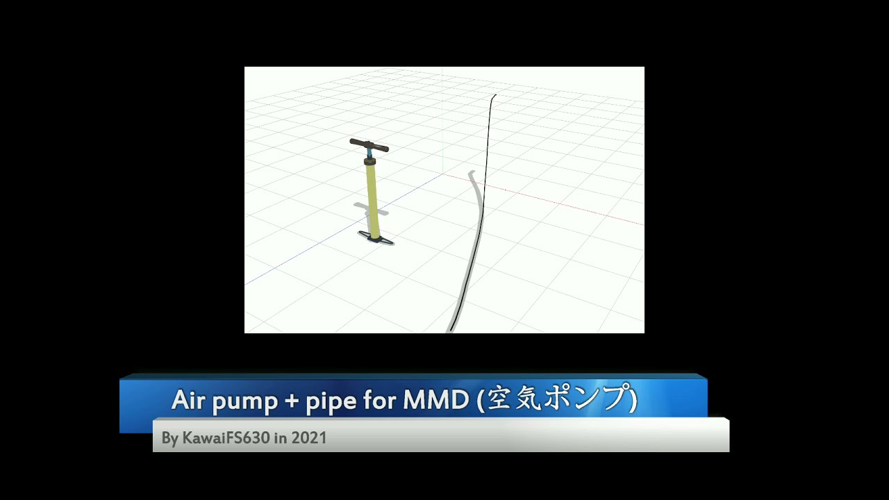 [MMD] Air pump + pipe model download for MMD - YouTube