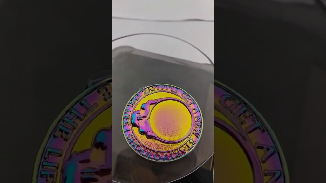 rainbow plating pin 1 2 - YouTube