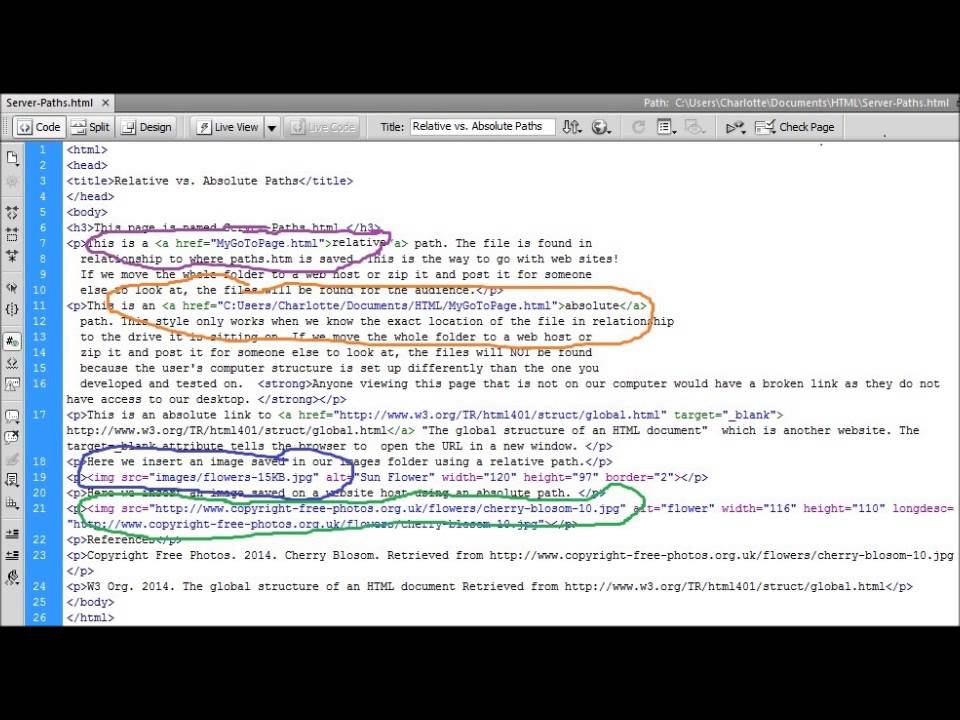 Html Hyperlinks Youtube