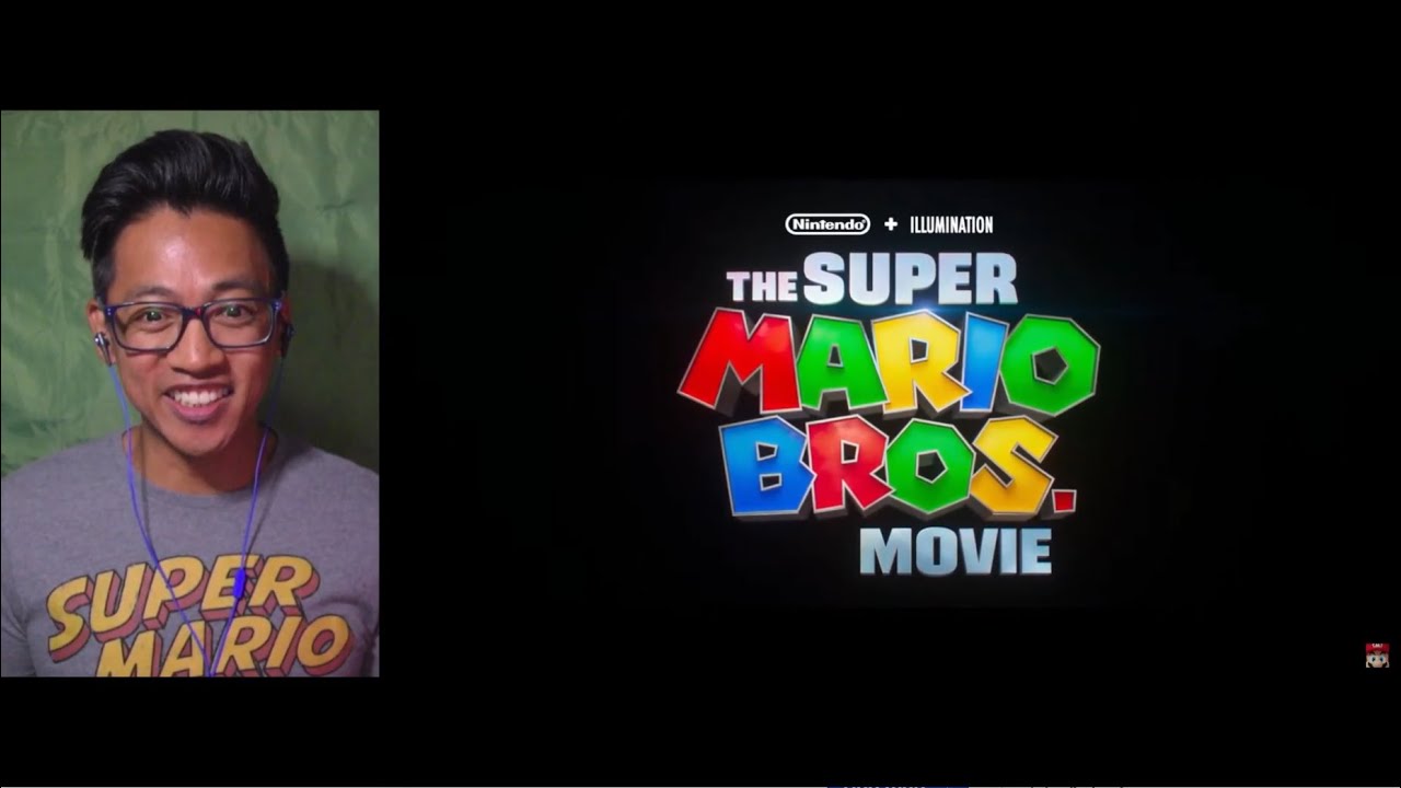 The Super Mario Bros. Movie trailer react / Official Teaser Trailer ...