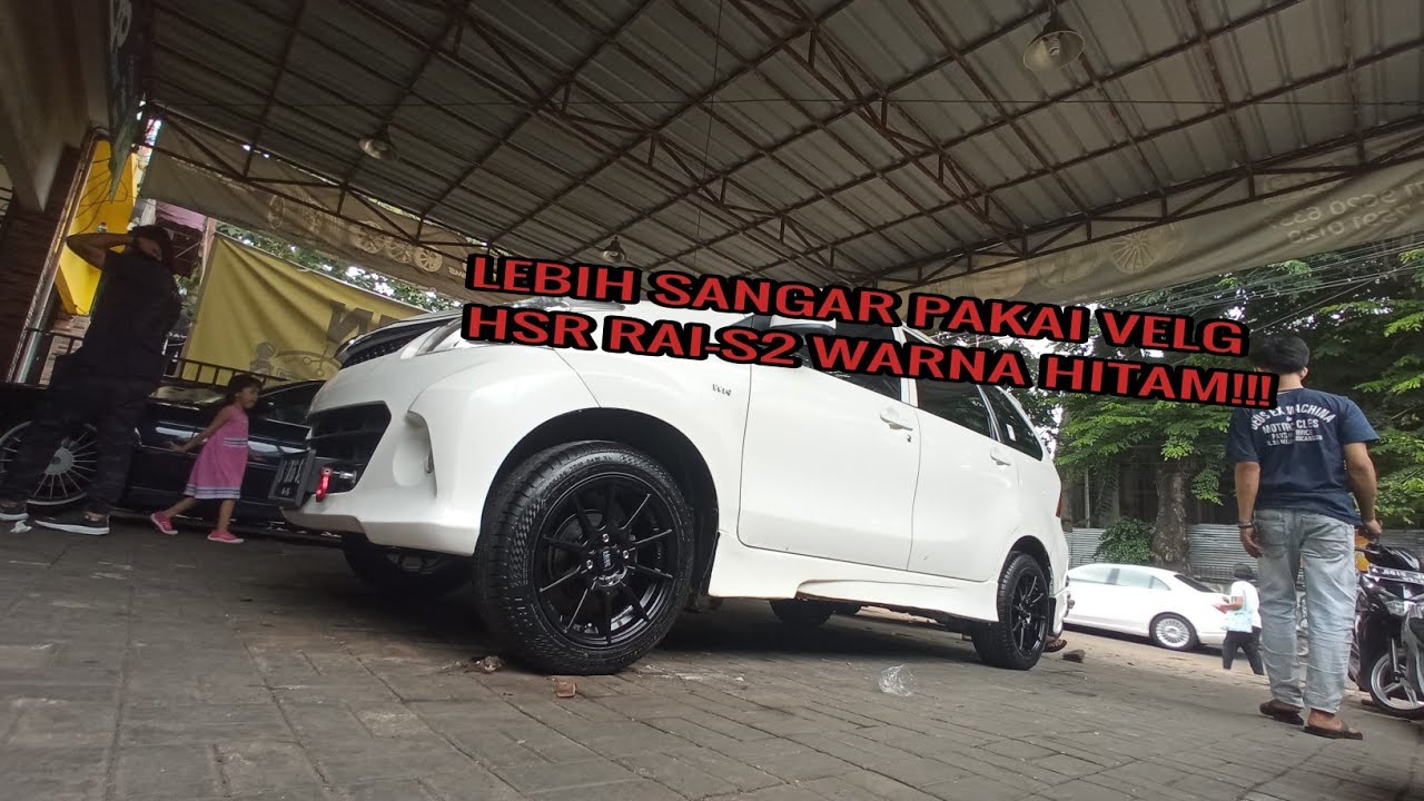 Toyota Avanza Modifikasi Sangar Pakai Velg HSR Wheel Ring 16 RAIS2 ...