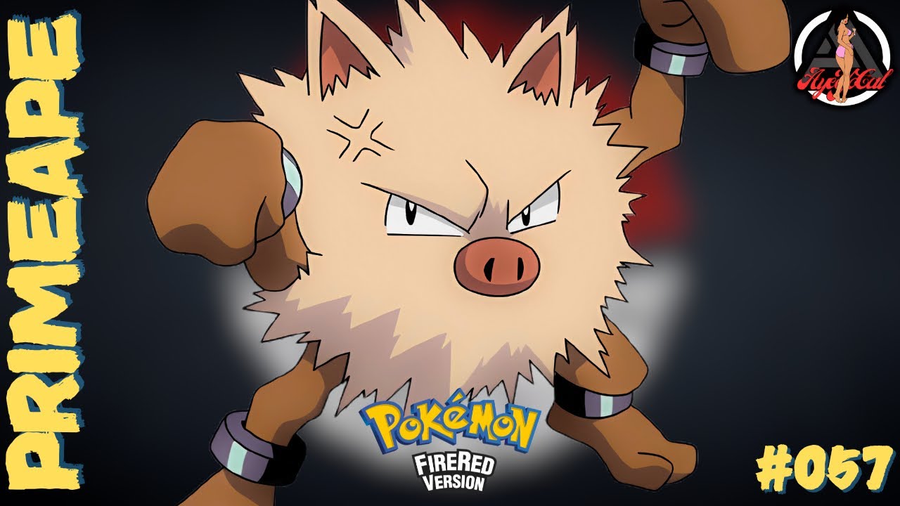 How To Find PRIMEAPE | Pokémon Fire Red Version - YouTube