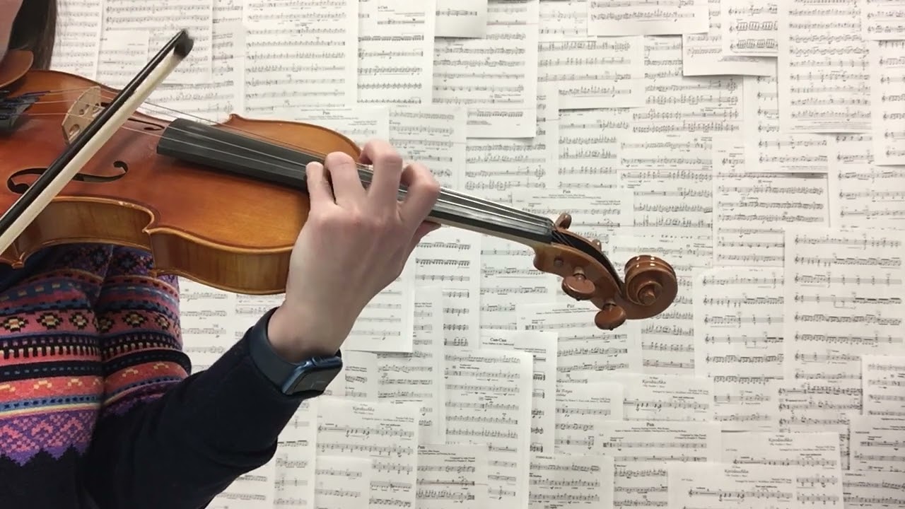 E Major Violin Scale (2 Octave) - YouTube