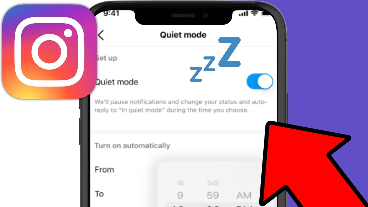 How To Turn OFF Sleep Mode (Quiet Mode) On Instagram | iOS & Android ...