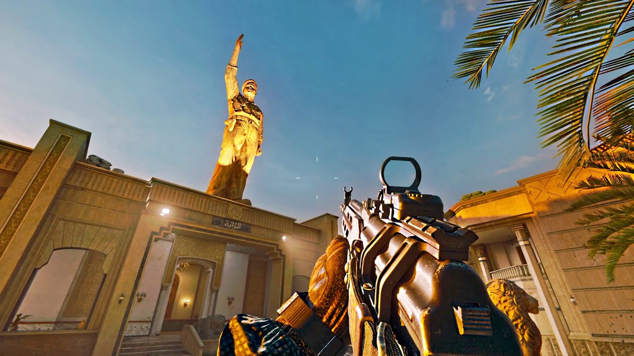 Black Ops 6 - Invading Saddam's Palace - YouTube