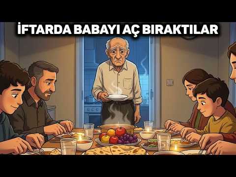 Ramazan Sofrasında Babasını Aç Bıraktılar… Allah’ın Cevabı Çok Ağır Oldu ｜ İbretlik Dini Hikaye