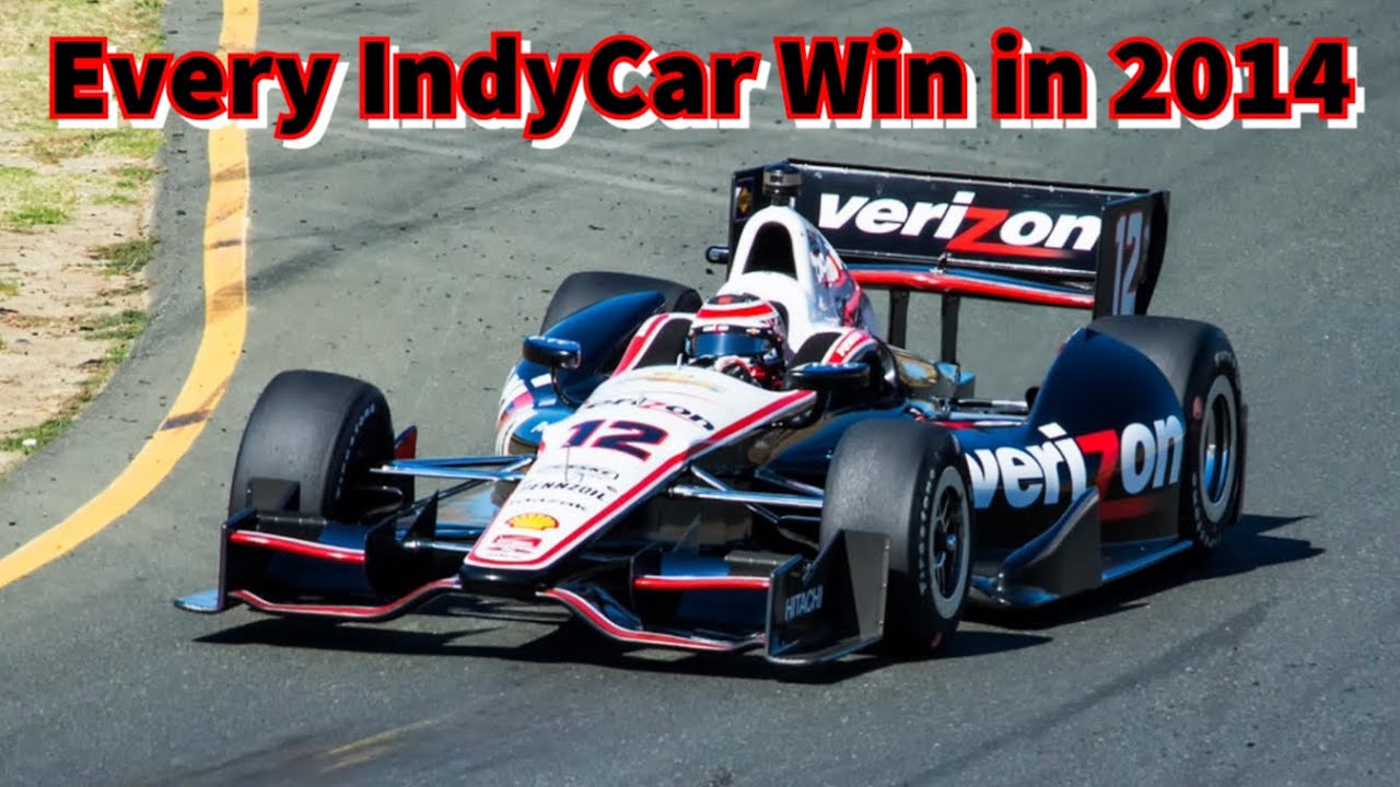 Every IndyCar Win in 2014 - YouTube
