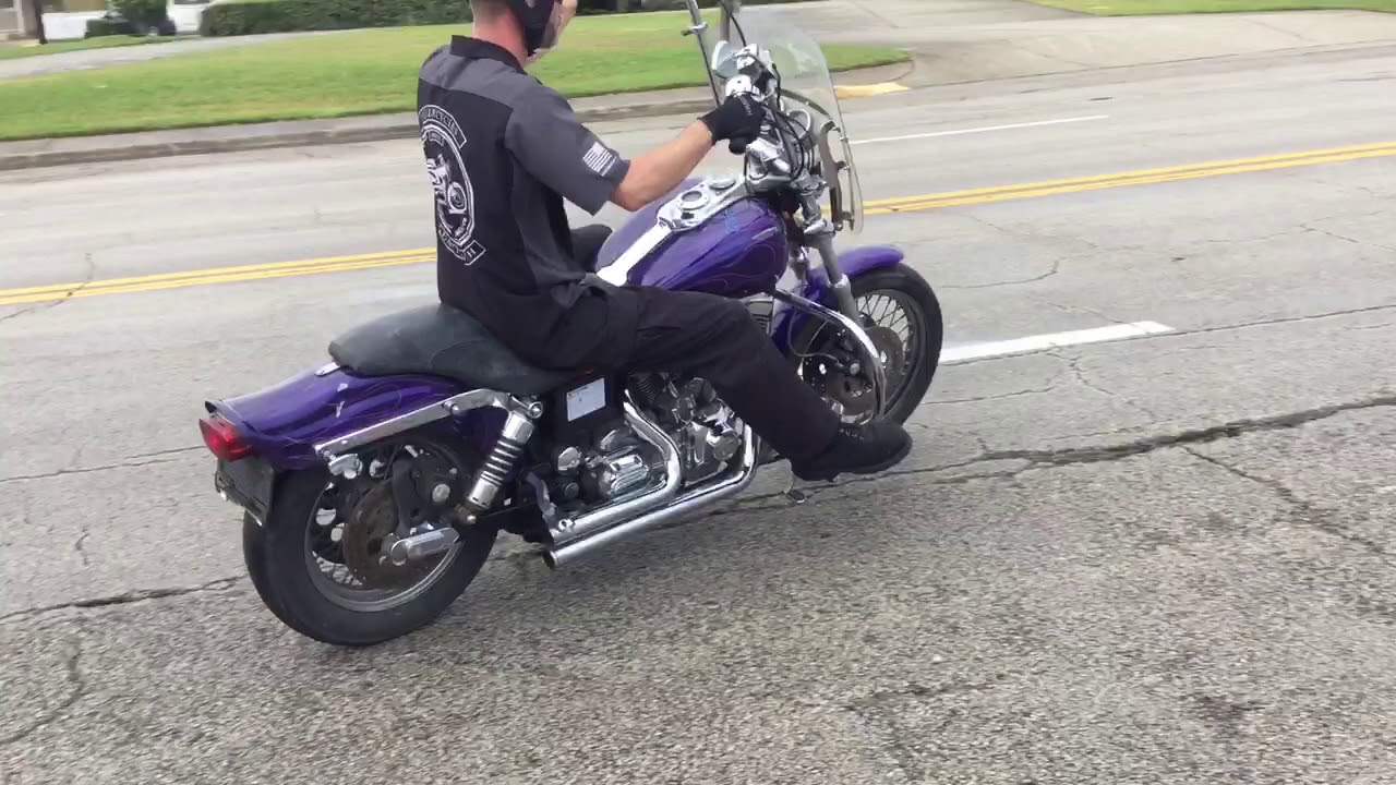 1999 Harley Davidson Dyna Convertible Super Glide Sport FXDS (purple ...