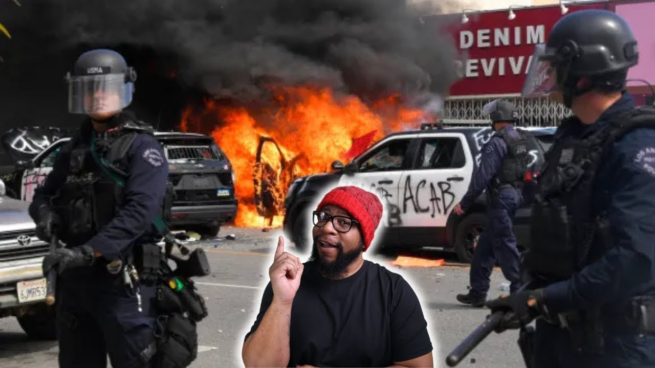 PANIC Hits Downtown Los Angeles As MASS MOB Takes Over Amid POLICE ...