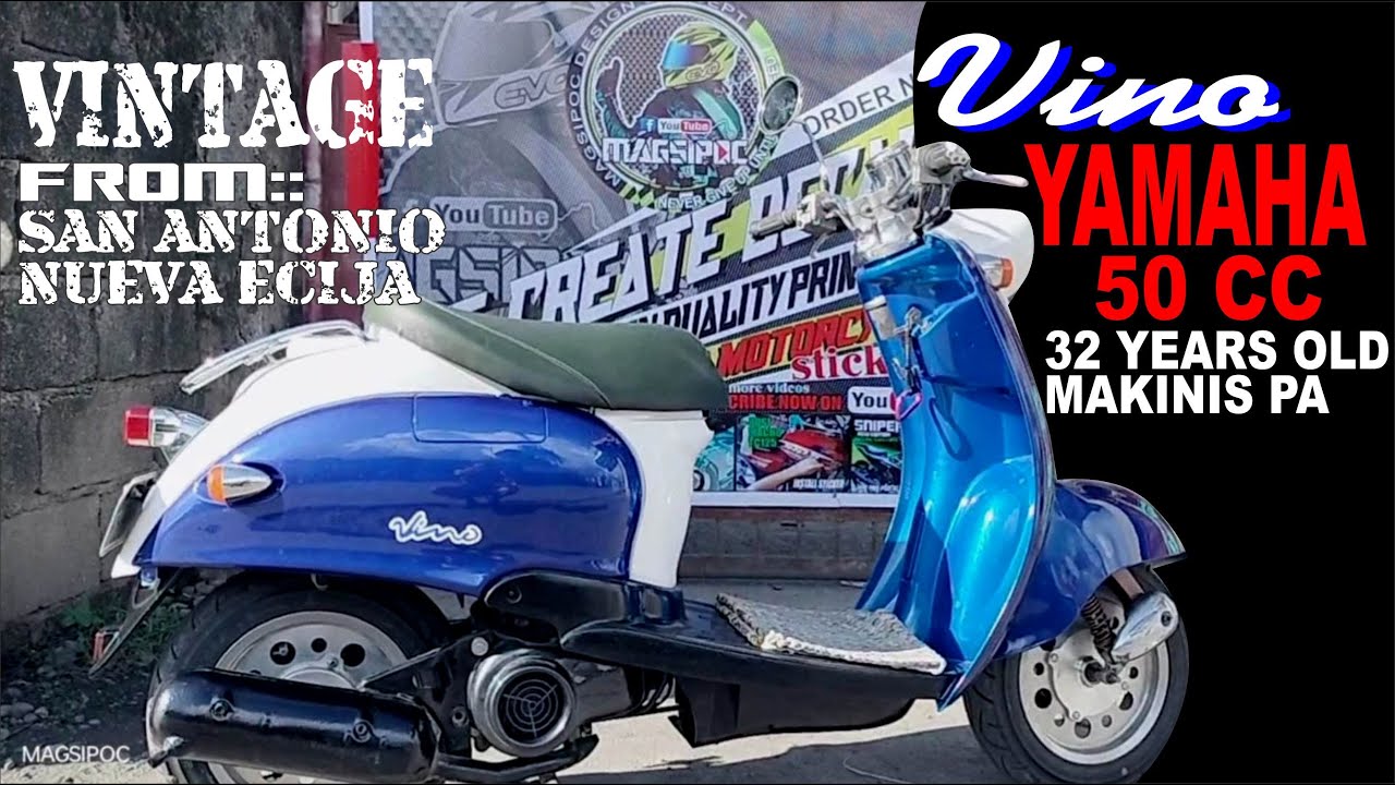 Vino Yamaha 50cc / Vintage na Motor - YouTube