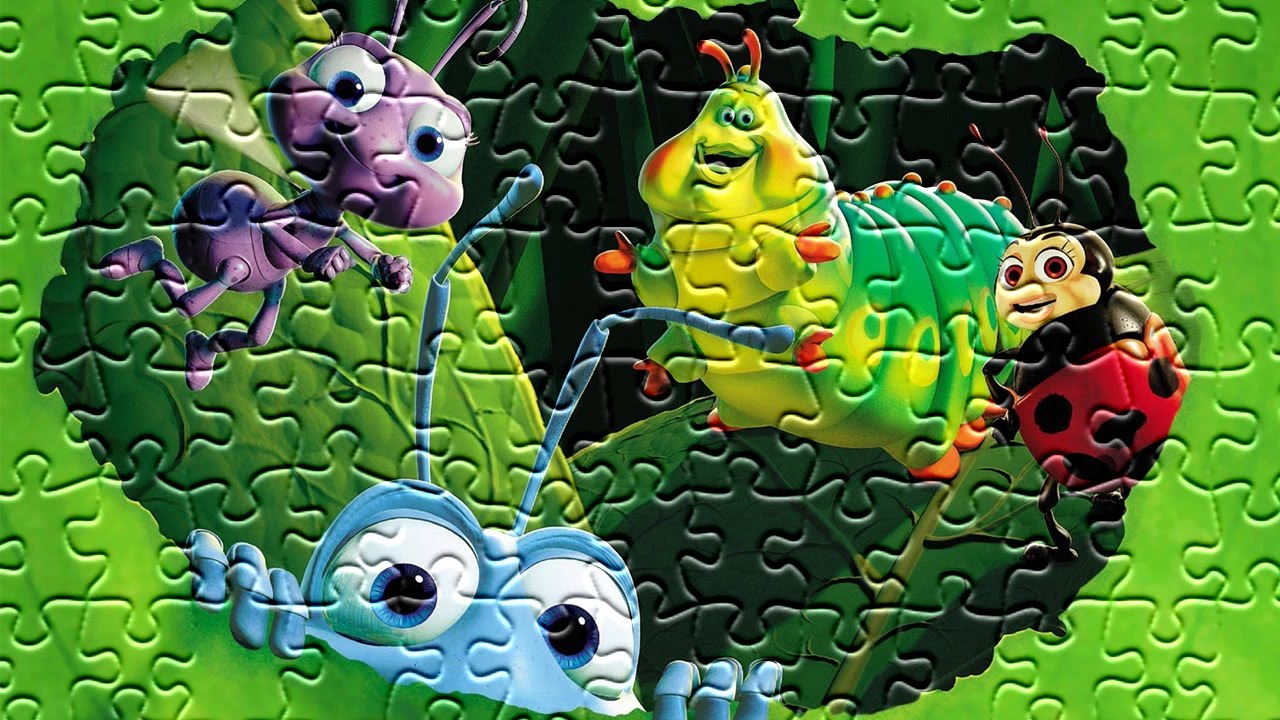 A Bug's Life Puzzle Games For Smart Kids - YouTube