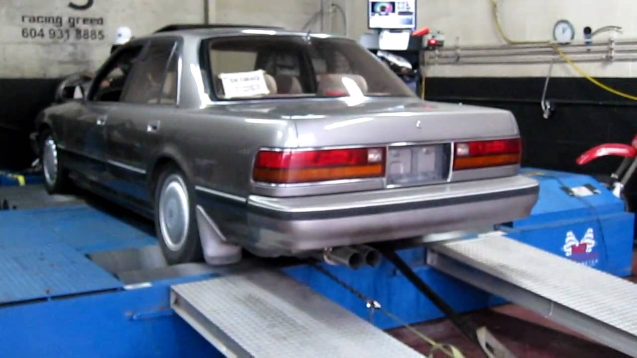 RG Dyno Day - MX83 Cressida w/ Supra Turbo 7MGTE engine - YouTube