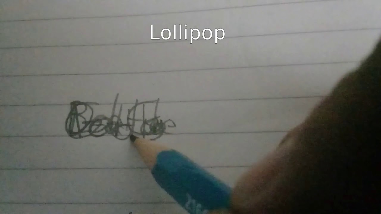 BFB - Writing down team Bleh's name (HAND REVEAL) - YouTube