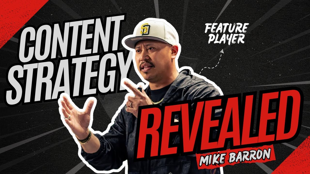 Award-Winning Entrepreneur Mike Barron Drops Content Gems - YouTube