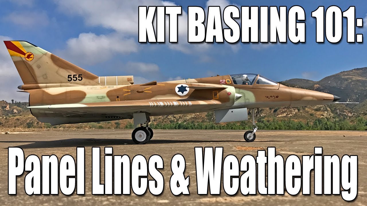 Foam Kit Bashing Ep5 - Panel Lines & Weathering (Washes and Airbrush ...