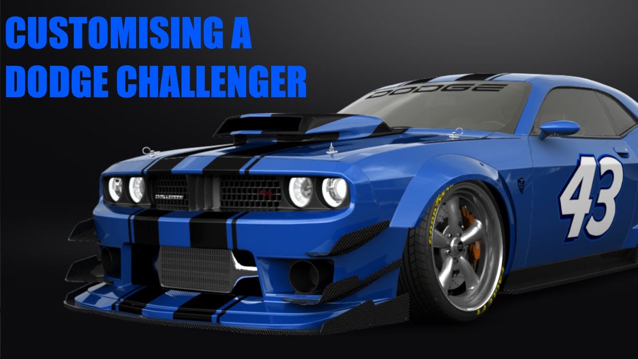 Customising a Dodge Challenger - YouTube