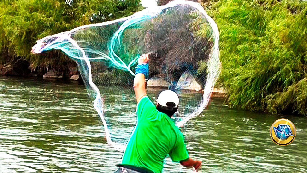 Tirando Atarraya en el Rio - YouTube