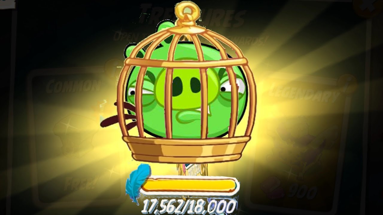 Angry Birds 2 - LOCK THE KING PIG IN CAGE! CAPTURE PIG AND EXCHANGE FOR ...