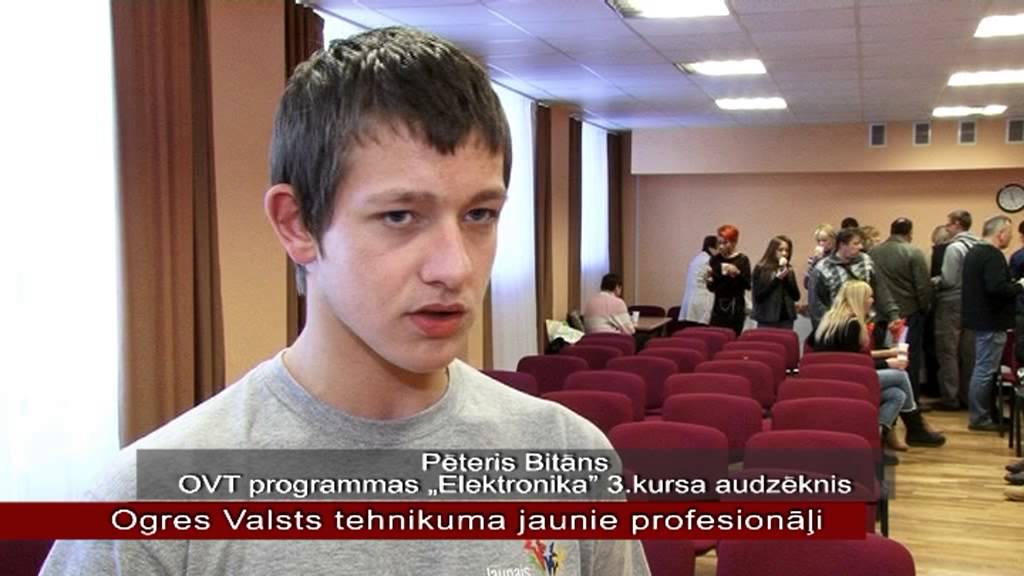 OgresTV: Ogres Valsts tehnikuma jaunie profesionāļi (12.03.2013) - YouTube