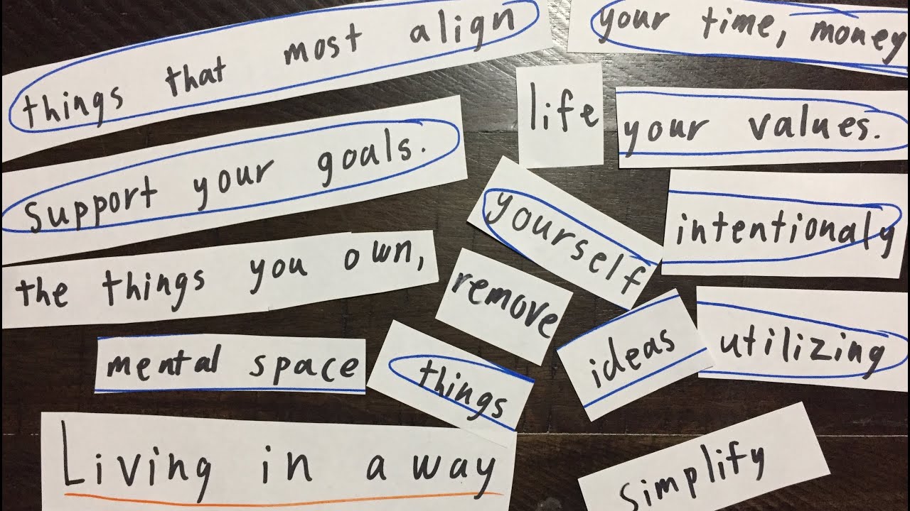 Defining Minimalism | Getting Rid of Stuff Ep. 2 - YouTube