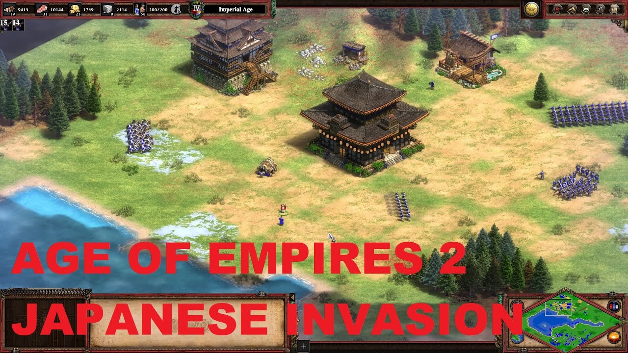 Age of Empires 2: Definitive Edition - Japanese Invasion - YouTube