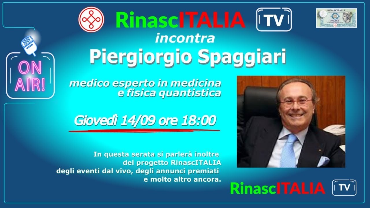 RinascITALIA incontra Piergiorgio Spaggiari - YouTube