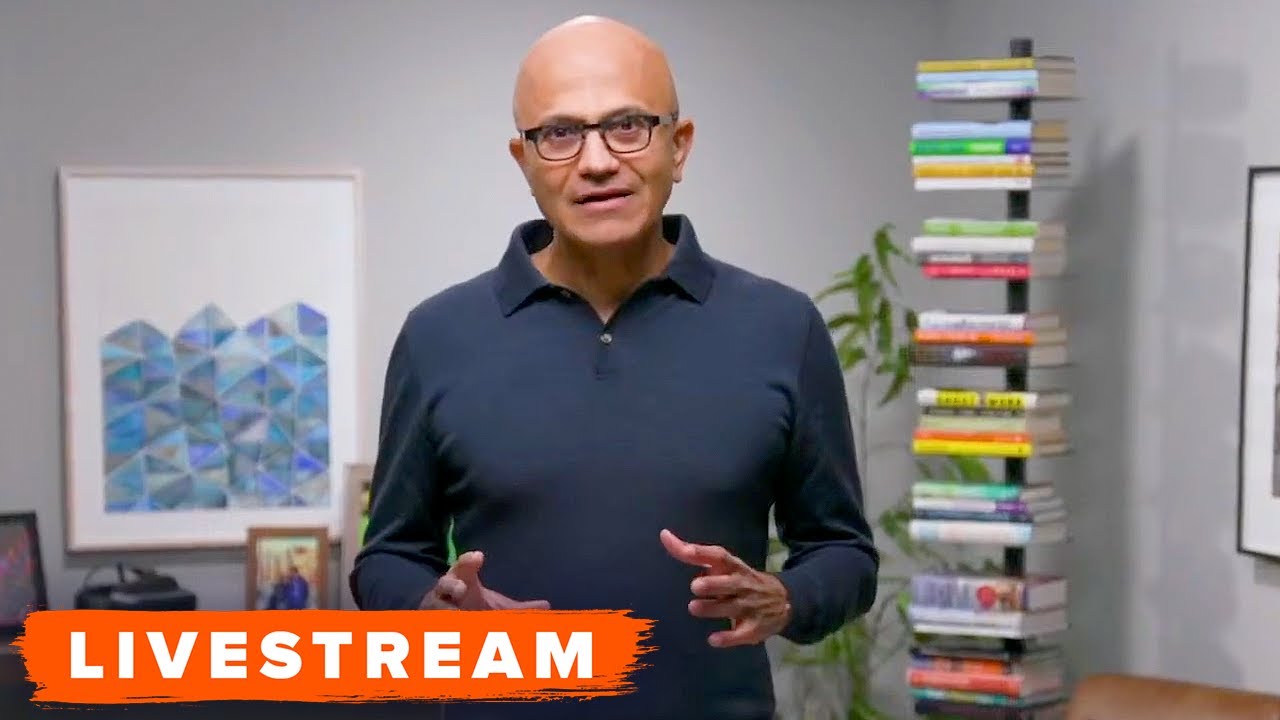 WATCH: Microsoft Ignite with Satya Nadella - Livestream - YouTube