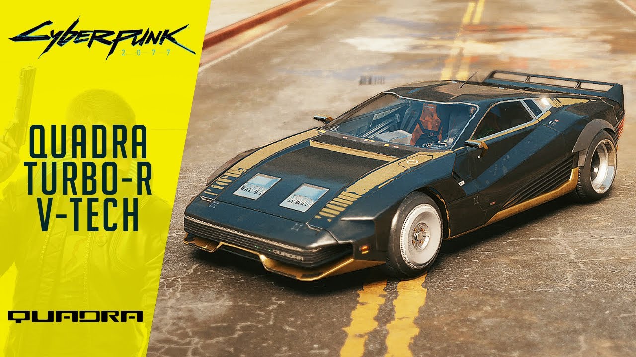 Cyberpunk 2077 - Quadra Turbo-R V-Tech - YouTube