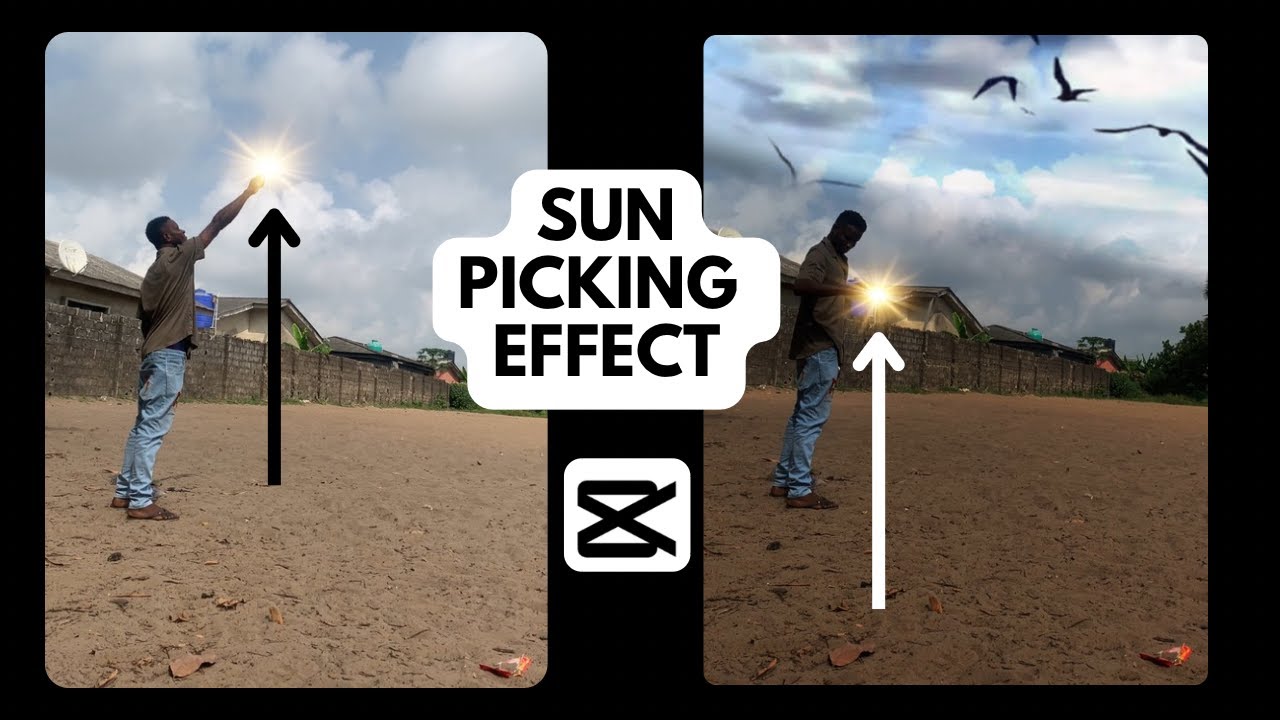 How To Edit Sun Picking Effect | Capcut Edit | Capcut Tutorial - YouTube