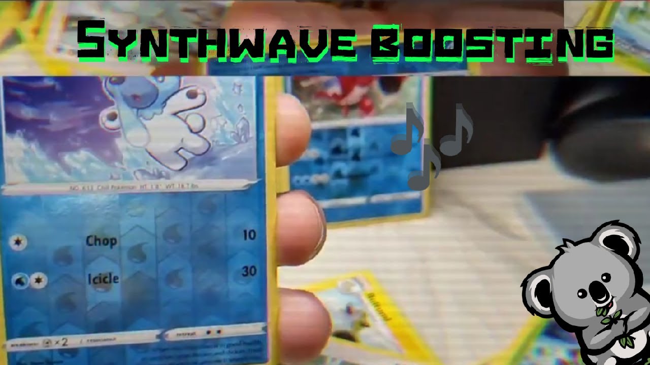 Pokemon booster packs, synthwave... Synthwave Boosting.... CHECK - YouTube
