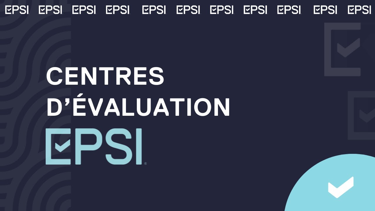 Centres d'évaluation EPSI - YouTube