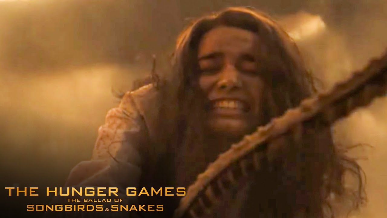 'Arena is Under Attack' Scene | The Hunger Games: The Ballad of ...