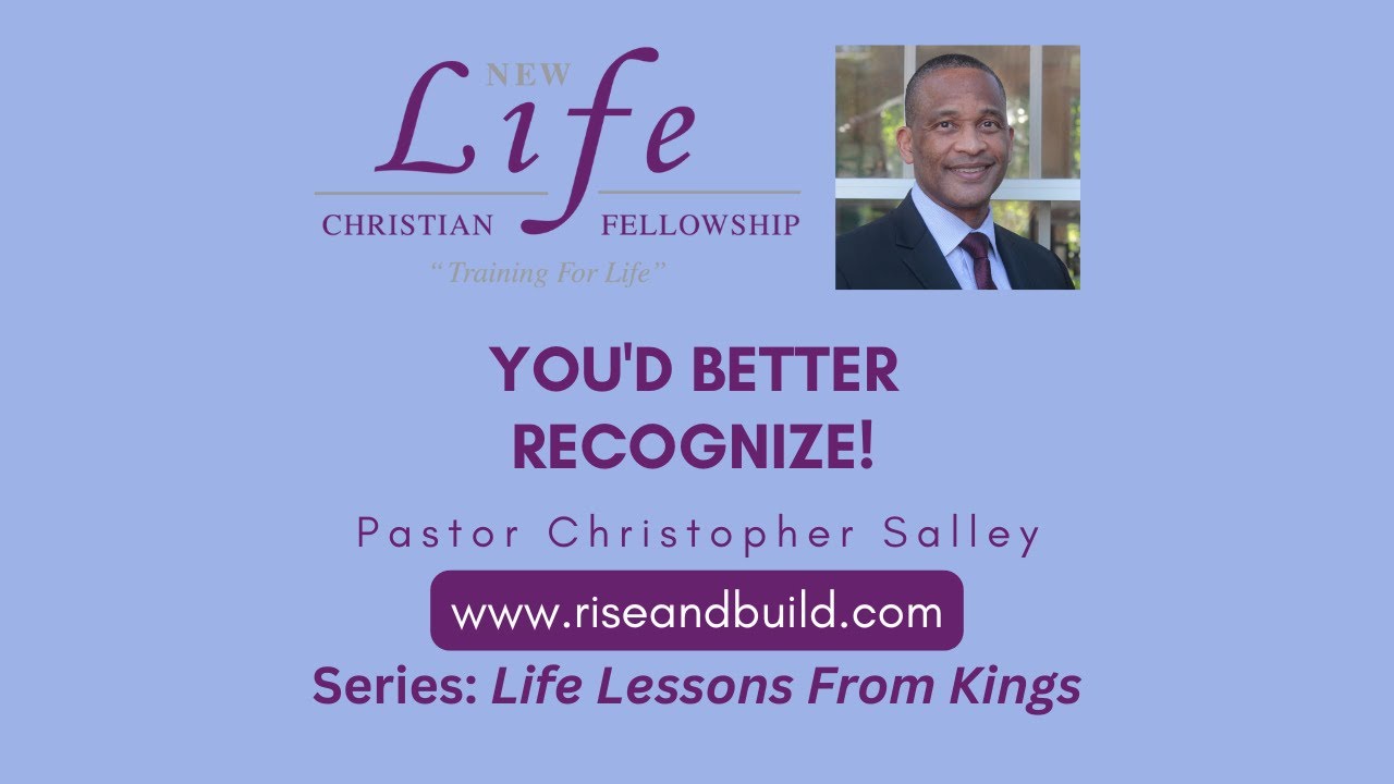 You'd Better Recognize! - YouTube