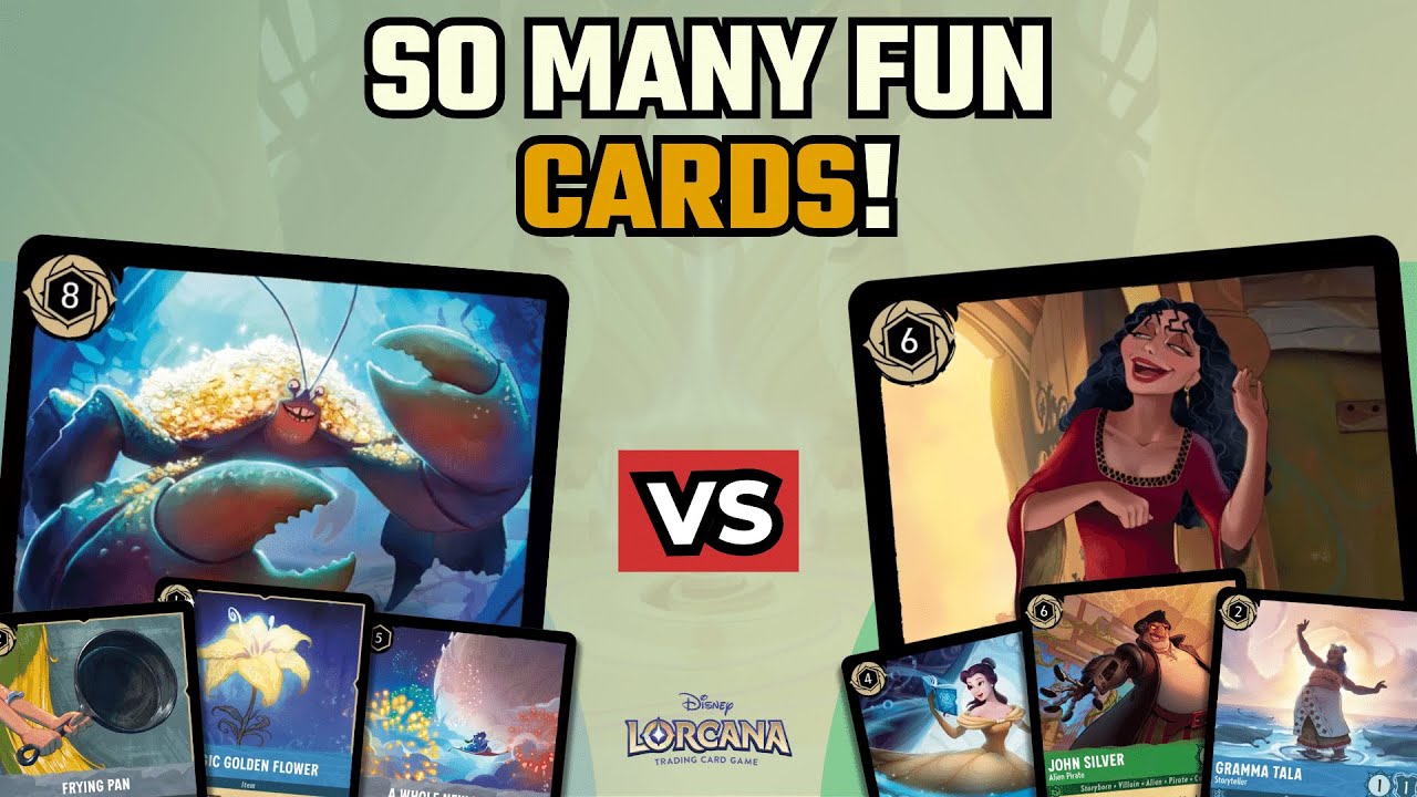 😱 The ENTIRE SET Has Been Revealed! - Disney Lorcana Gameplay - YouTube