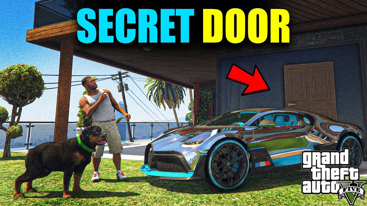 I Found the Most Ultimate Secret Door in Franklin's House! | GTA 5 Mods ...