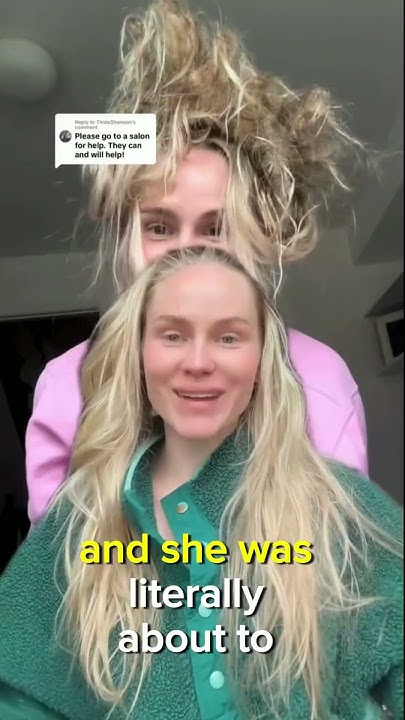 She Was About To Shave Off All Her Hair Youtube