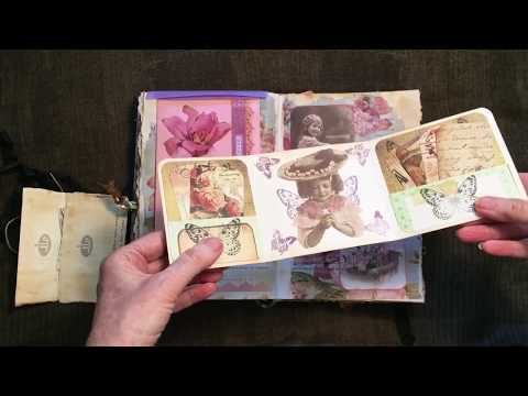 Altered book The Book Of Possibilities. Part one inspired by Finnebair