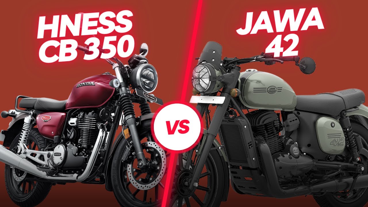 Honda Hness CB 350 VS Jawa 42 || Honda VS Jawa - YouTube