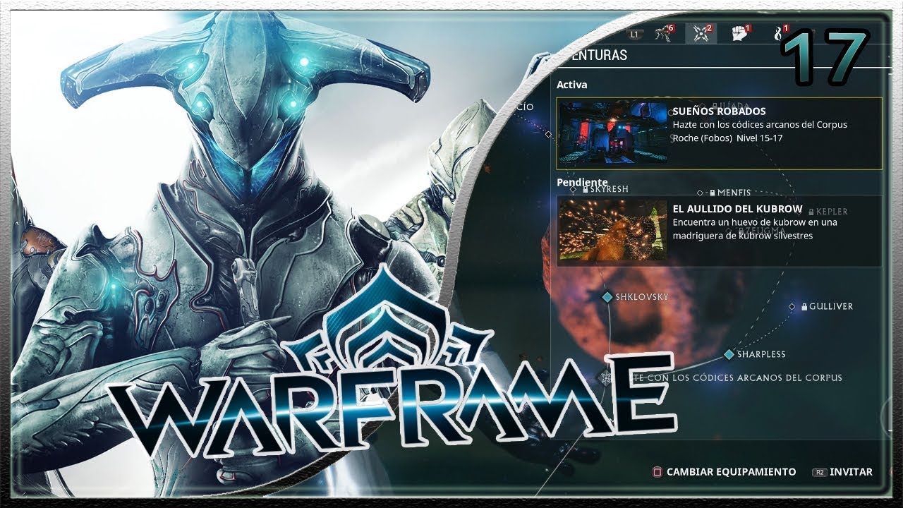 WARFRAME PS4 #17 | A POR LOS CODICES ARCANOS | GAMEPLAY ESPAÑOL - YouTube